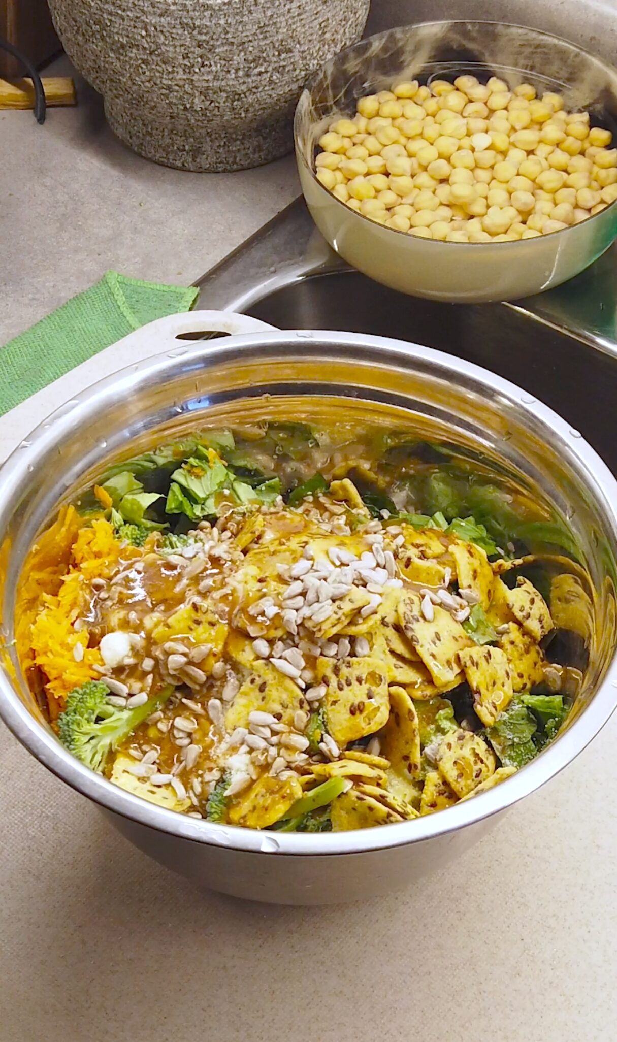 Mandy’s The Fave Salad with Honey Mustard Dressing